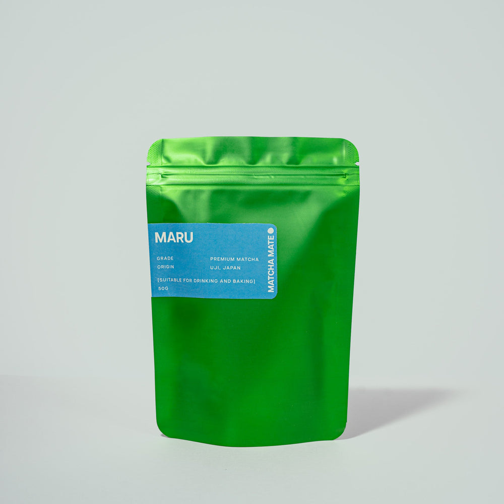 Matcha Mate's MARU First and Second-Harvest Matcha Blend 50G